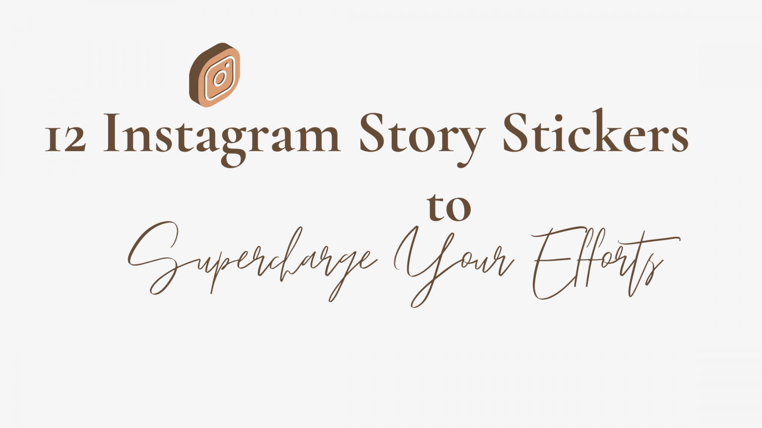 12 Instagram Story Stickers that can Supercharge Your Efforts - Josei ...